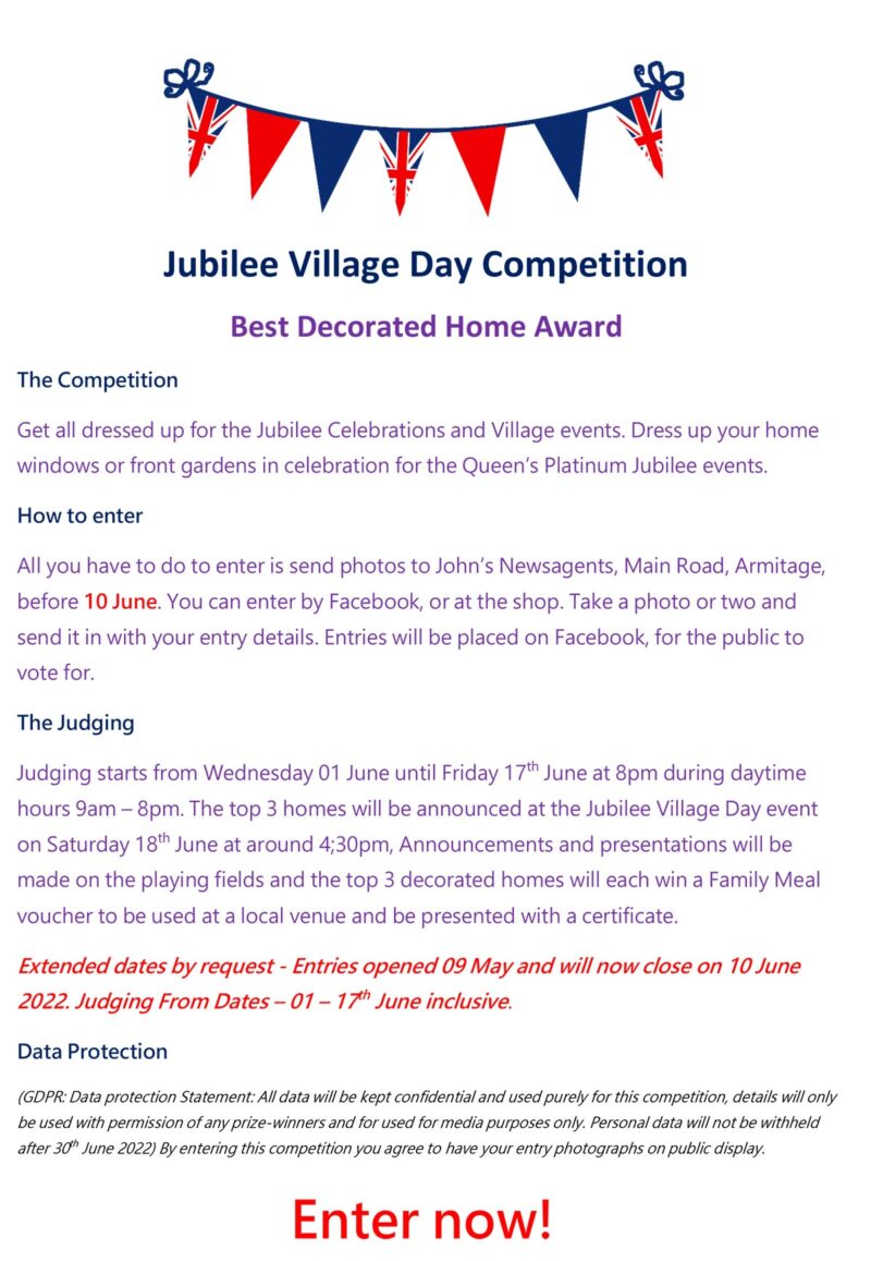 Village Day – Armitage with Handsacre Village Hall