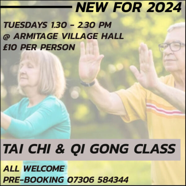 What’s on – Armitage with Handsacre Village Hall